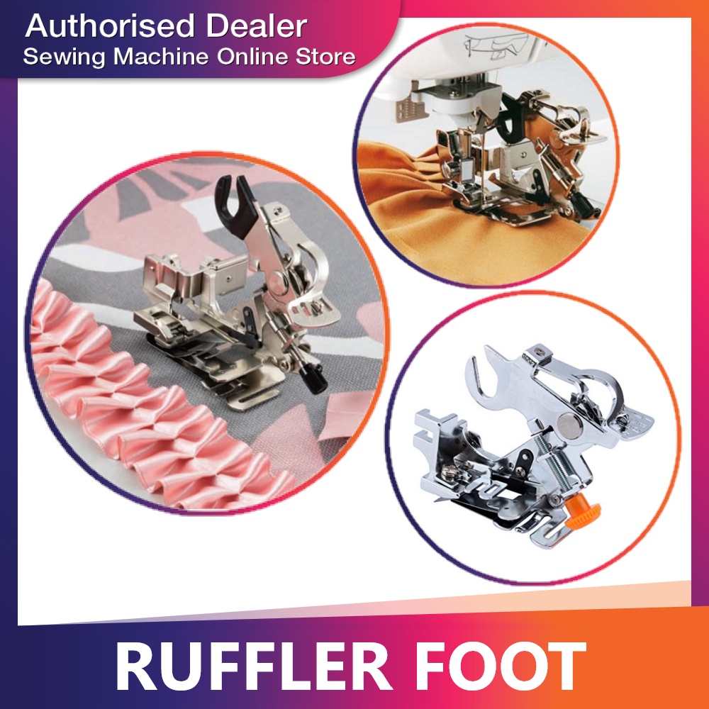 🔥 READY STOCK 🔥 Ruffler Presser Foot / Tapak Ropol / Tapak Mesin Jahit ...
