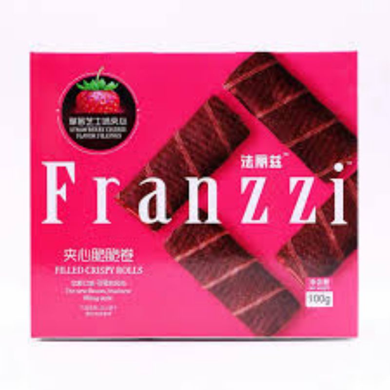 💘New💘Franzzi Filled Crispy Rolls 100g 法丽兹夹心脆饼 | Shopee Malaysia