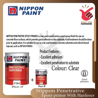 5L Nippon Paint Penetrative Epoxy Primer Undercoat Epoxy Interior ...