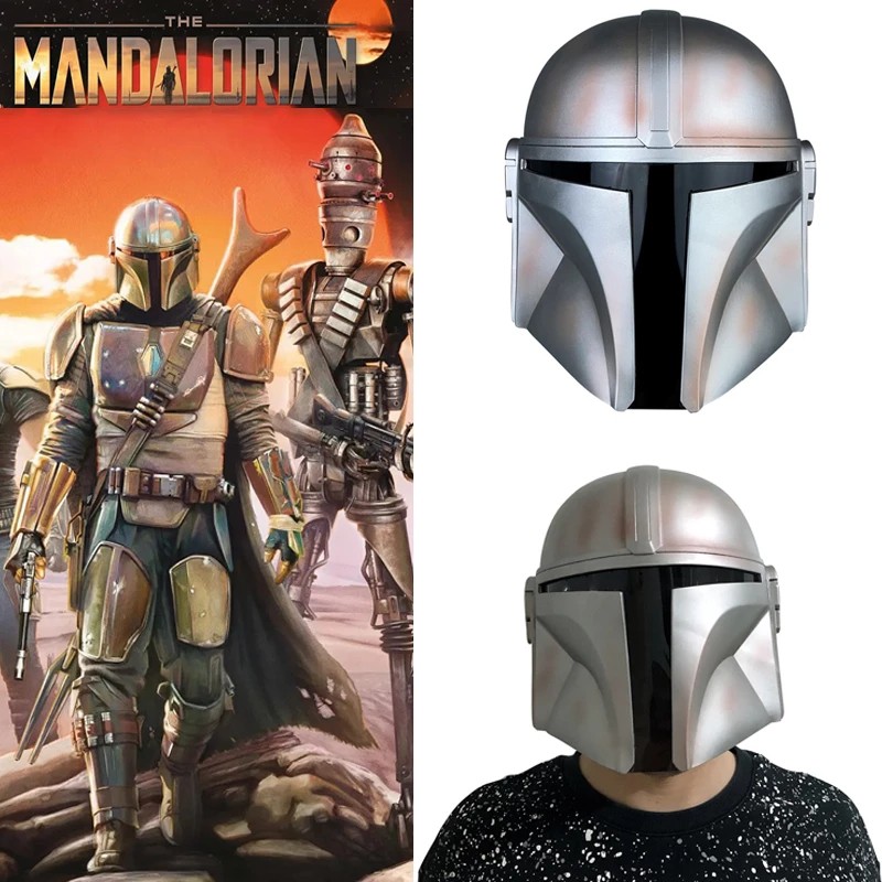 Ready Stock The Mandalorian Helmet Mask Mandalorian Star Wars Skywalke ...