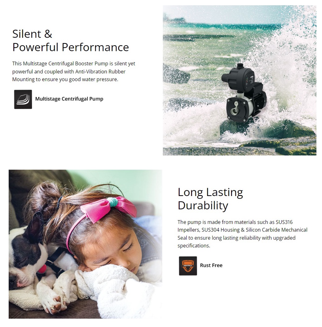 Joven Automatic Domestic Water Pump JHP4-40 1.0hp JHP440 | Shopee Malaysia