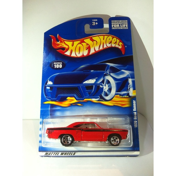 Hot Wheels. 2001 Mainline - 100. 1970 Road Runner by MATTEL 2001 ...