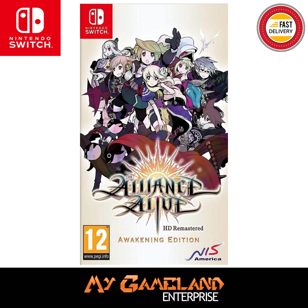 Nintendo Switch The Alliance Alive HD Remastered (English)(BRAND NEW ...