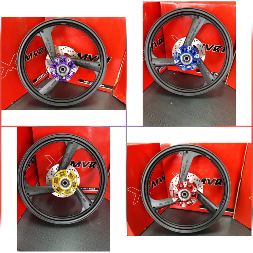 SPORTRIM X-MVR1 Y15ZR 6 HOLES WITH DISC,BUSH AND BEARING(ORIGINAL) | Shopee Malaysia