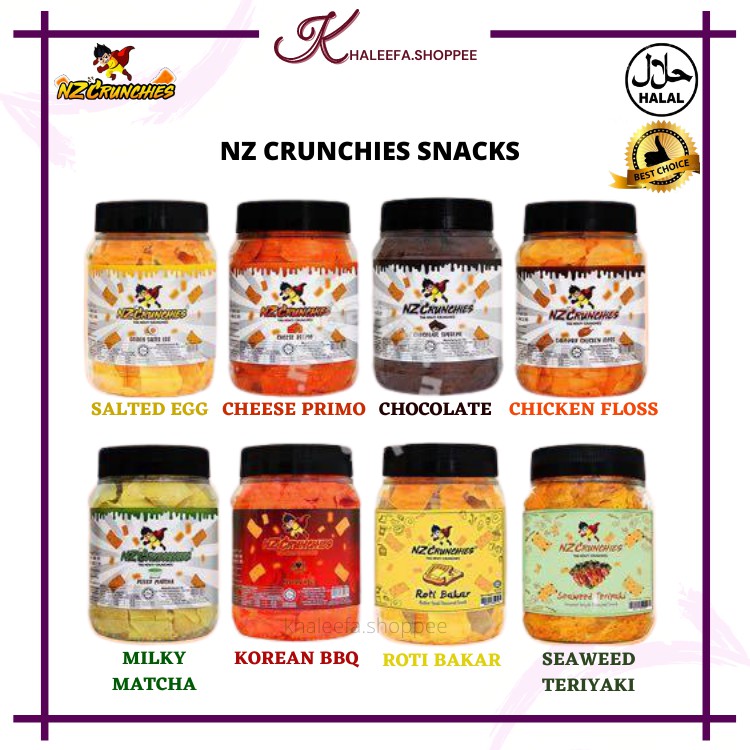 NZ CRUNCHIES SNEK POPIA BERPERISA | Shopee Malaysia