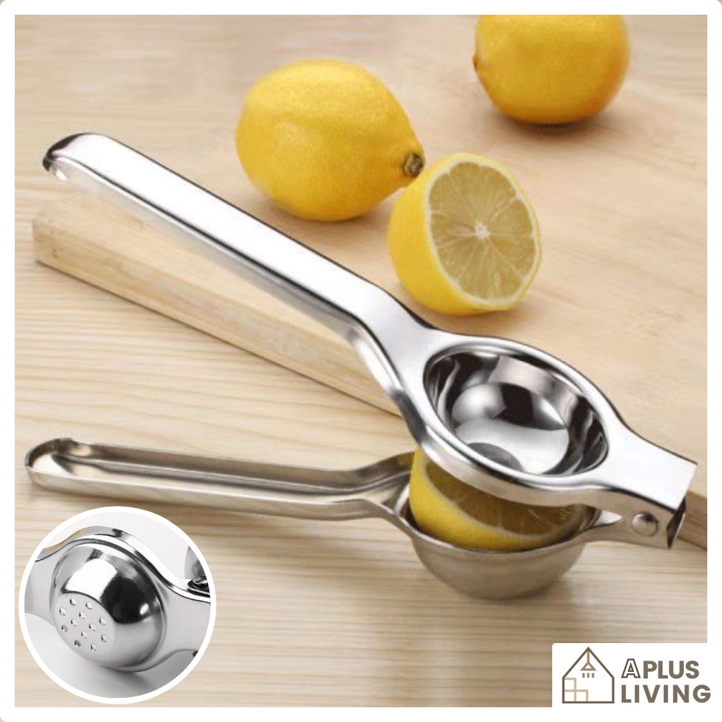 Stainless Steel Lemon Squeezer Lime Squeezer Pemerah Buah Hand Press ...