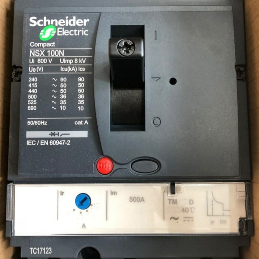 Mccb Schneider NSX100N 3x63A LV429842 Nsx 100 N 3P 63A TM63D 3phase ...