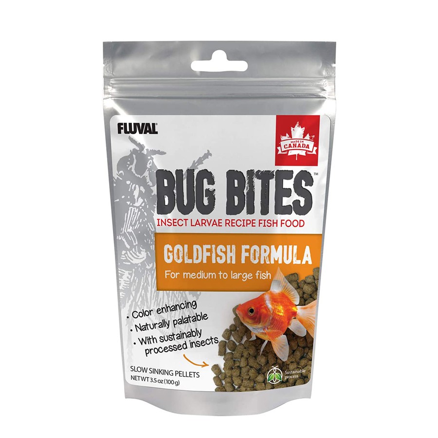 clearance Fluval Bug Bites Pellets for Goldfish, 45g (** Our Standard ...