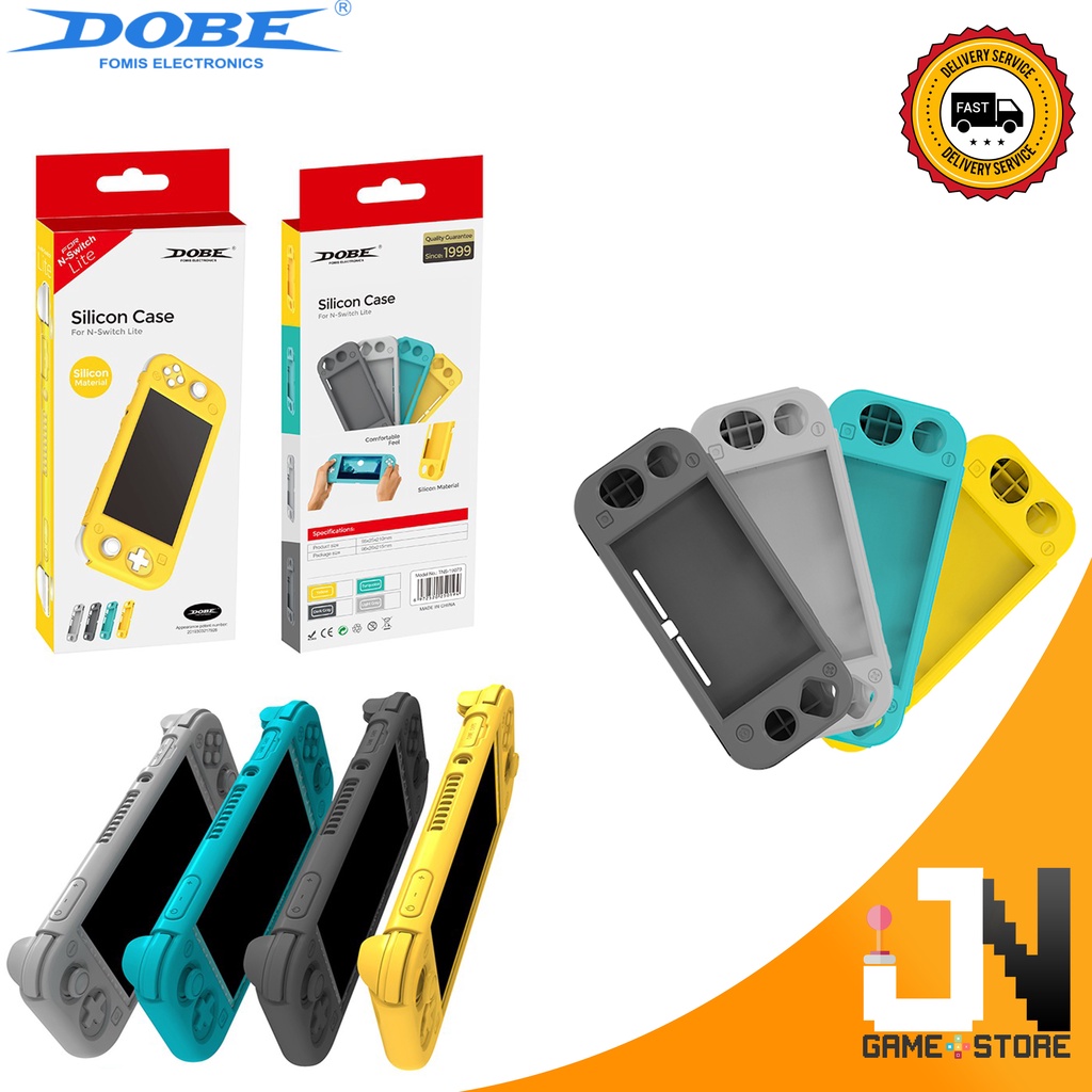 Dobe Nintendo Switch Lite Silicone Case (Turquoise / Dark Gray / Yellow ...