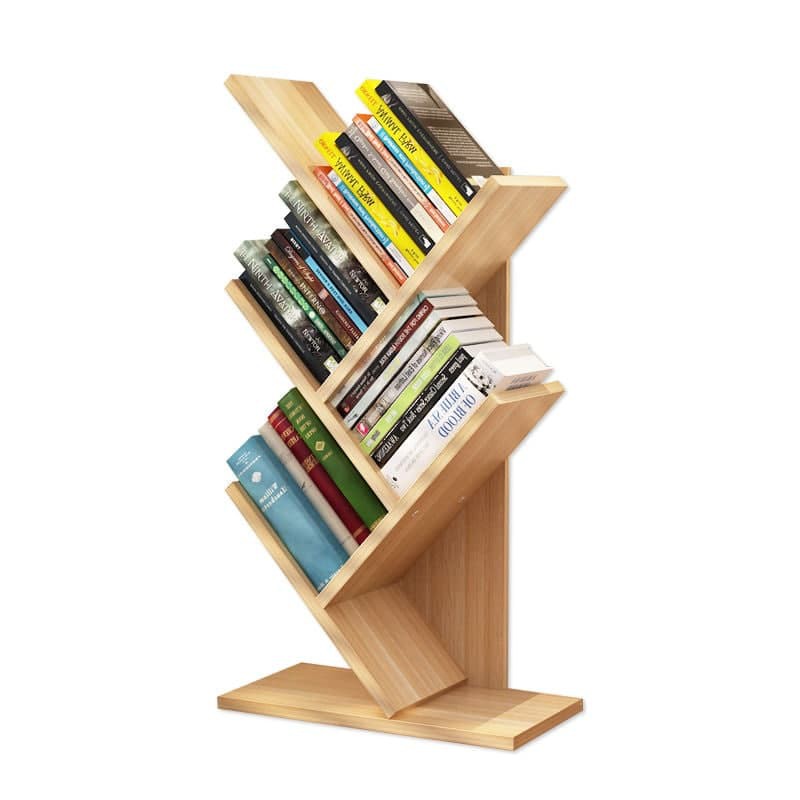 Rak Buku Murah Wooden Book Shelves Desk Table Rack Rak Buku Kayu Rak ...