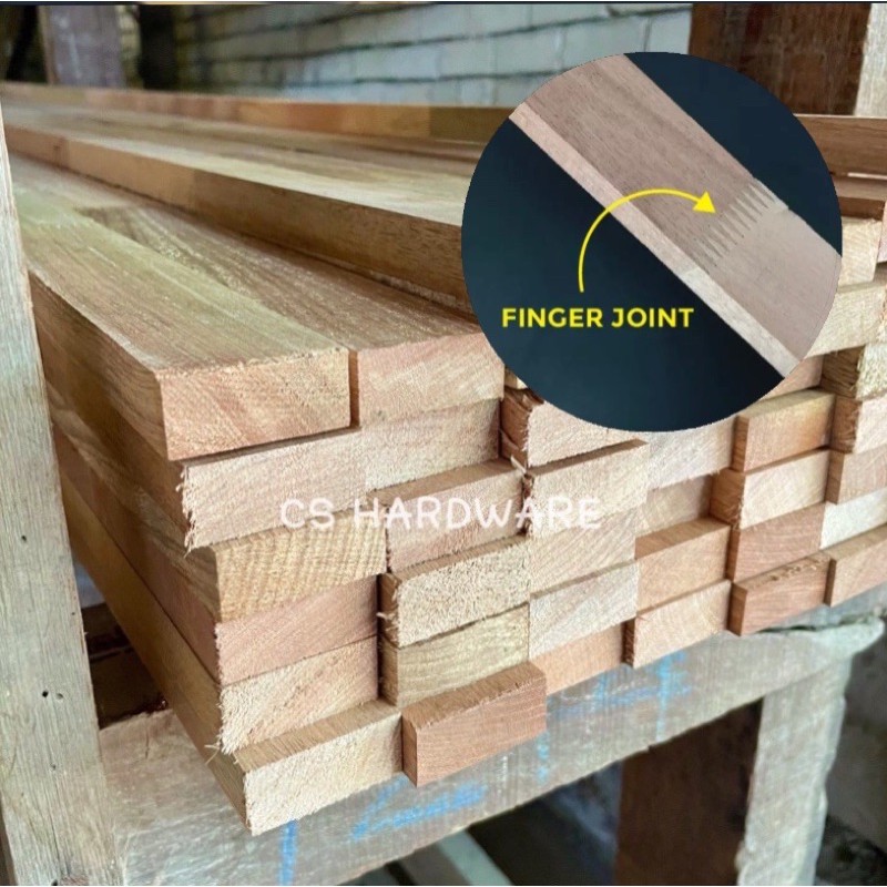 1'' x 2'' Finger Joint Wood Kayu solid Furniture Wood - Siap Ketam ...