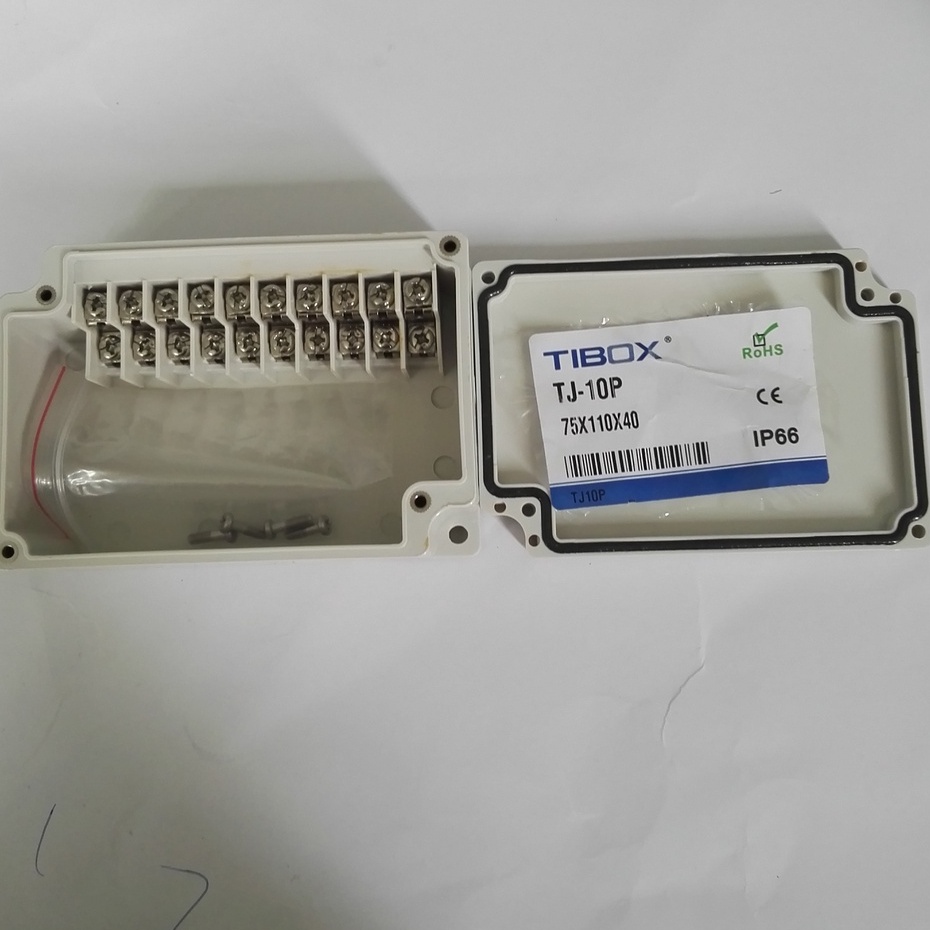 PVC BOX | TIBOX | TJ- 4P | TJ- 6P | TJ-10P | TERMINAL BLOCK BOX | PVC ...