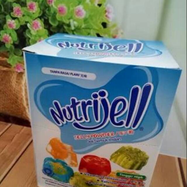 Nutrijell plain One Box Contains 12 Sachets | Shopee Malaysia