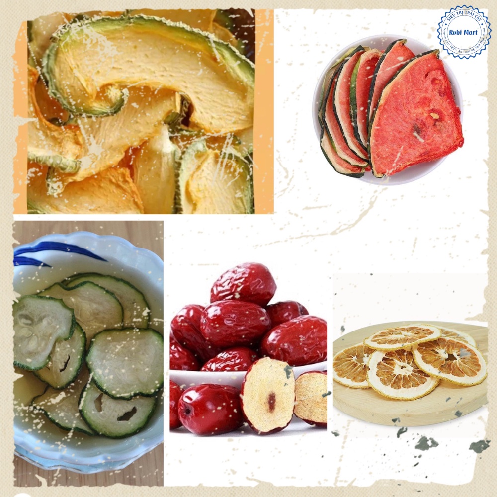 Freeze-dried fruit detox Combo (grapefruit, watermelon, squash, red ...