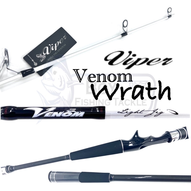 2022 VIPER VENOM WRATH 4th Sequence Fishing Rod Baitcasting rod ...