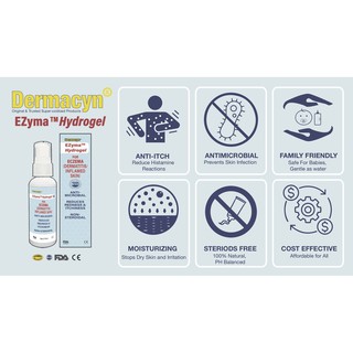 Dermacyn Ezyma Itch Relief Hydrogel 45g (For Eczema & Dermatitis) (EXP ...