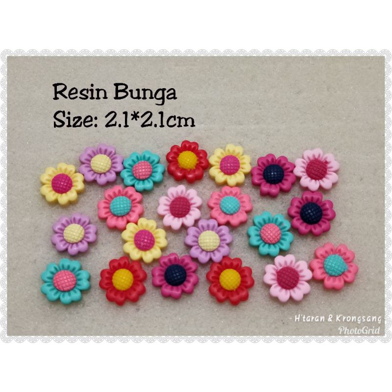 Resin Bunga (20pcs) | Shopee Malaysia