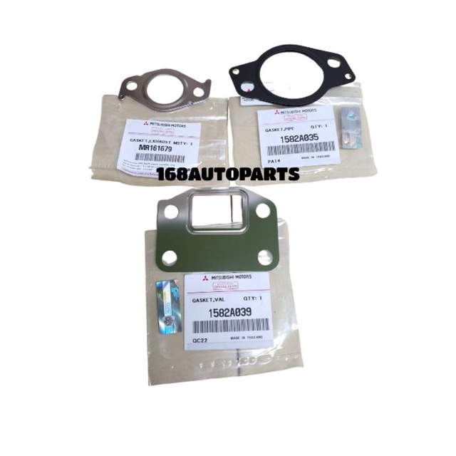 Original Mitsubishi EGR Valve Gasket Pipe Gasket 1582A039 1582A035 ...