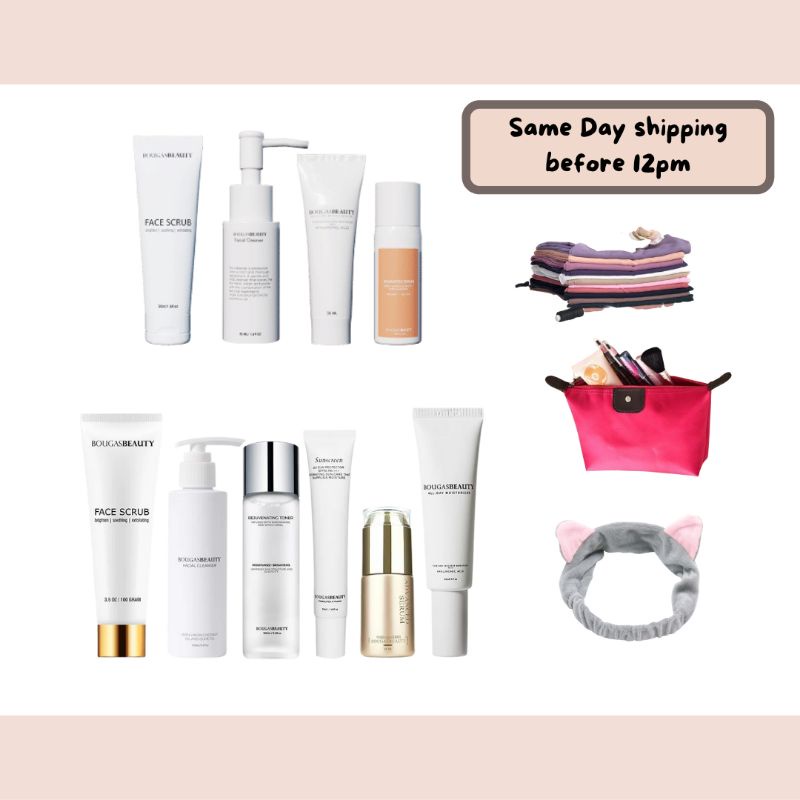 [100% ORIGINAL] BOUGAS SERUM / FACE SCRUB / FACIAL CLEANSER / BOUGAS ...
