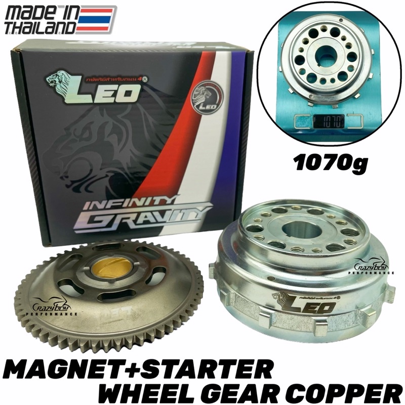 LEO THAILAND Y15 Y15ZR V1 V2 SUPER TURBO RACING MAGNET+STARTER WHEEL ...