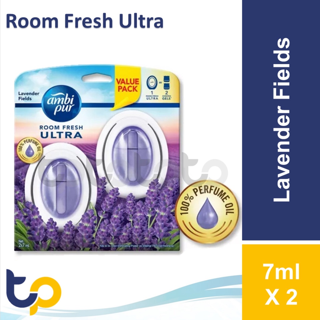 Ambi Pur Air Freshener Room Fresh Ultra 7ml x 2 | Shopee Malaysia