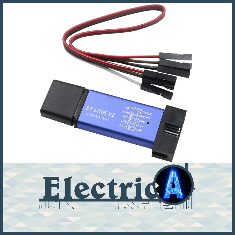 ST-Link V2 Programming Unit ST LINK STLINK STM8 STM32 Emulator Downloader [ElectricA] | Shopee ...