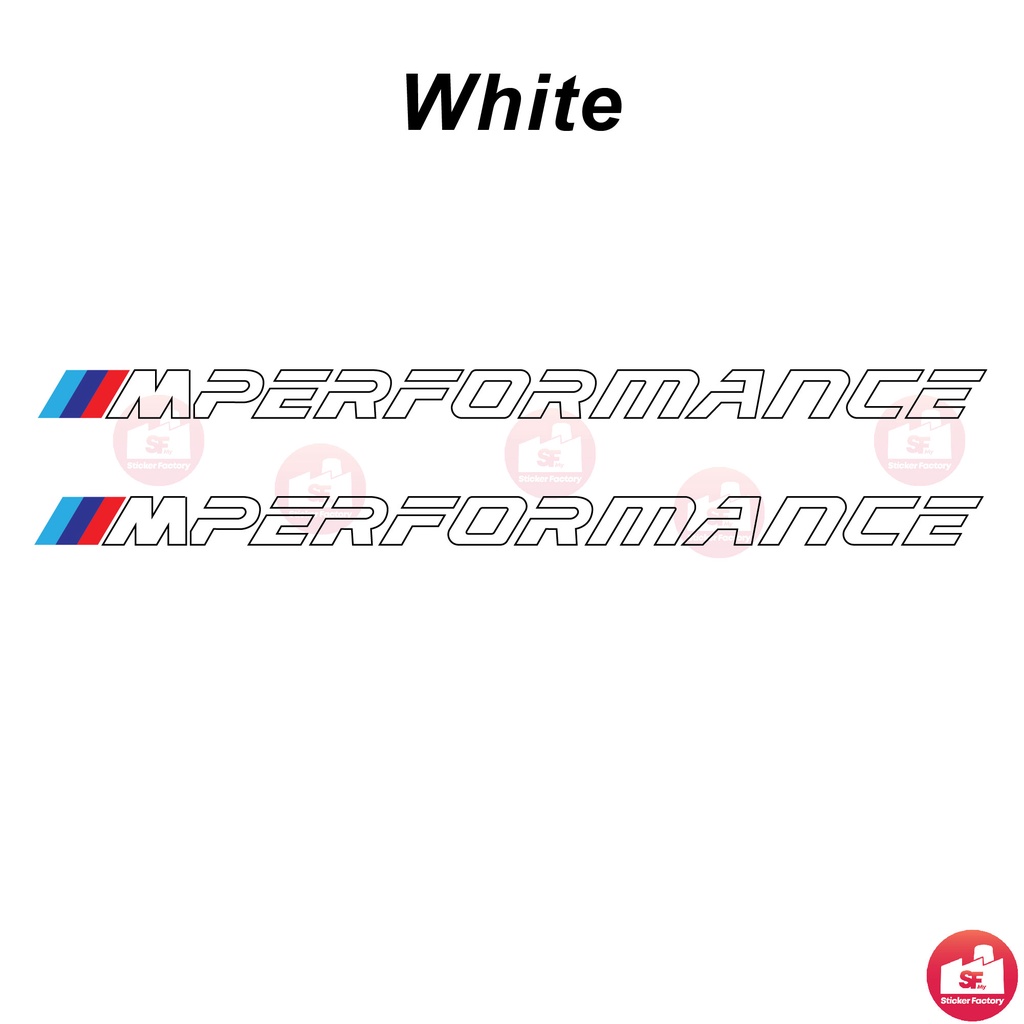 Cutting Sticker Oracal Bmw M Performance Car Sticker Logo M Series ...