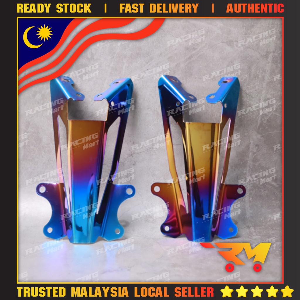 YAMAHA Y15 v1 / v2 TITANIUM REAR FENDER BRACKET / TITANIUM TAIKOM ALLOY ...