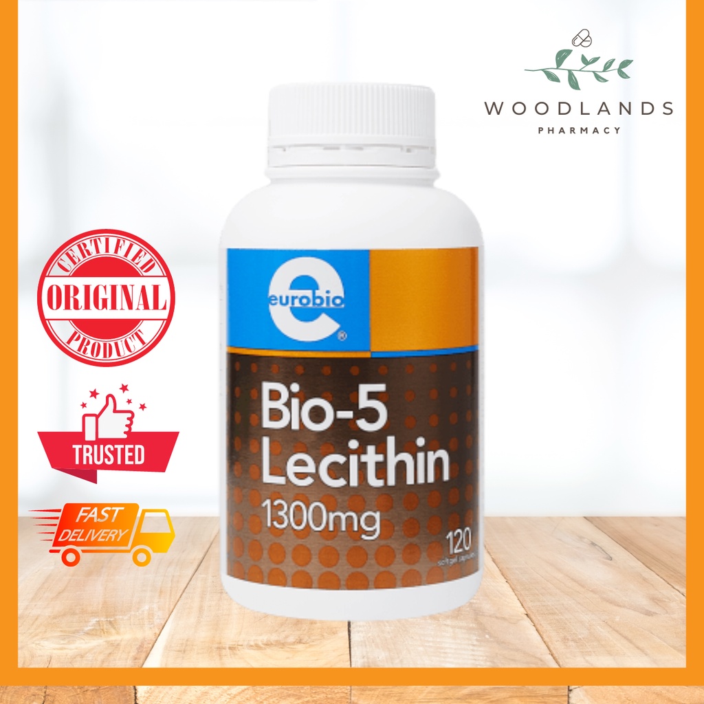 EUROBIO BIO-5 LECITHIN 1300MG (120'S / 120'S X2 TP) | Shopee Malaysia