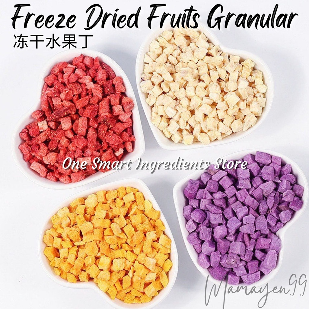 Freeze Dried Mixed Fruit Granular 冻干水果粒 Freeze Dried Strawberry ...