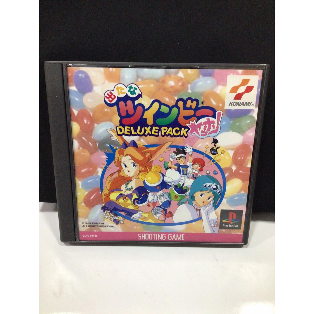 Original Disc [PS1] Detana TwinBee Yahho! Deluxe Pack (Japan) (SLPS-0010 | SLPM-86054) Twin Bee ...