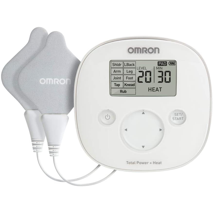 OMRON Massager Total Power + Heat TENS Unit Muscle Stimulator ...