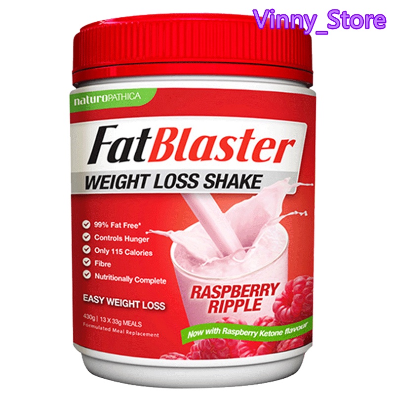 FATBLASTER Weight Loss Shake Raspberry ( 430g ) | Shopee Malaysia