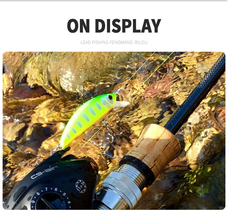 Anh 50mm 5g Sinking Minnow Ultra Light Lures Fishing Sebarau Ikan Kerah 50s 50ss | Shopee Malaysia