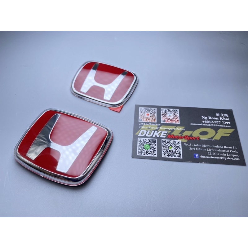 Honda Type R Logo Civic EK EG EG EG9 EH Ferio VTEC TypeR SR4 Front ...