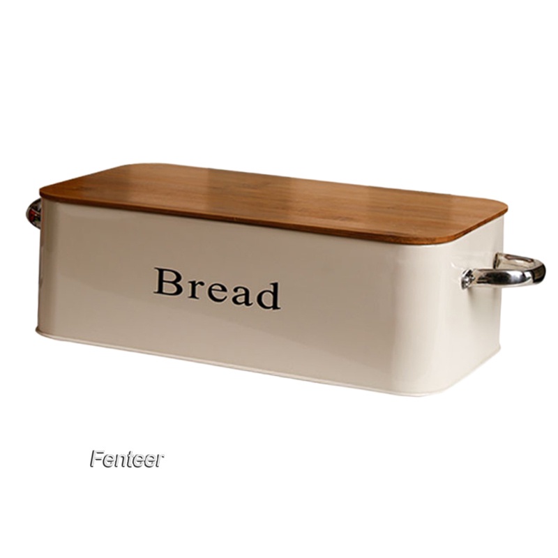 [FenteerMY] 5L Retro Bread Box for Kitchen Counter, Stainless Steel ...