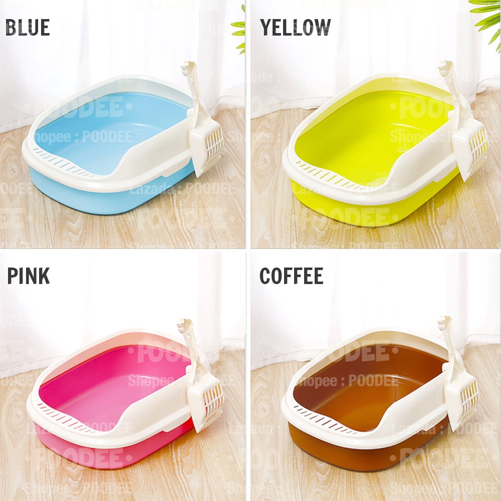 Tandas Kucing Cat Litter Box Cat Litter Tray Bekas Kucing Tandas Kucing ...