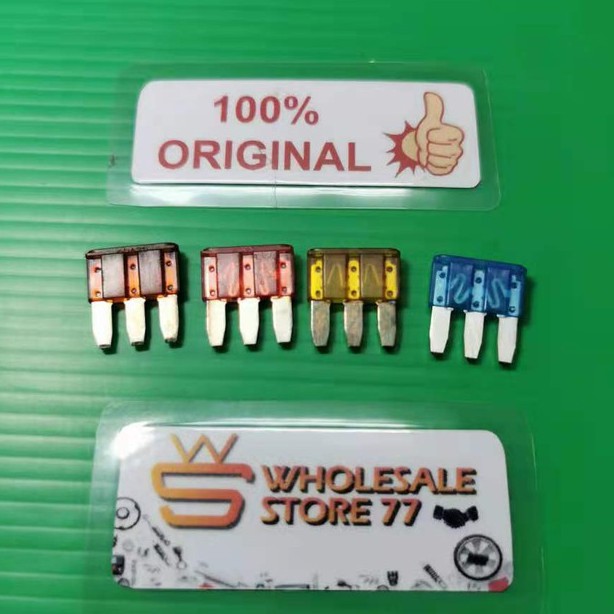 ORIGINAL FUSE MINI 3 PIN LEG BLADE MIRCO MINI FUSE COLOR Ford RANGER ...