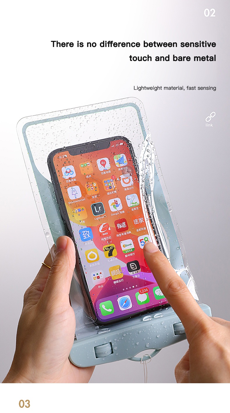 🔥READY STOCK🔥Underwater camera airbag mobile phone waterproof bag Hot ...