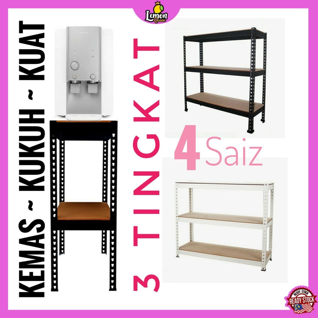 Rak 3 Tingkat Layer Level Air water filter stand coway cuckoo TABLE TOP ...