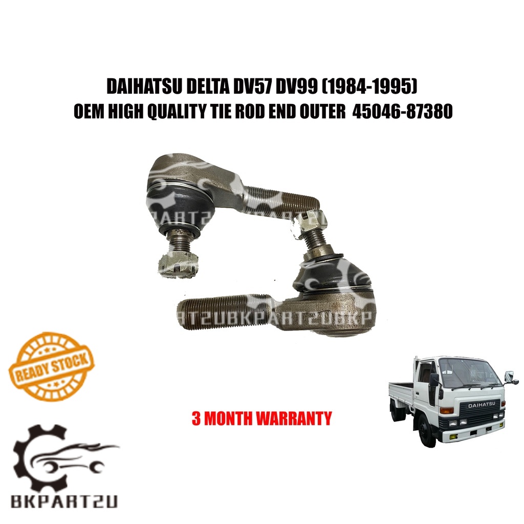 DAIHATSU DELTA DV57 DV99 LORRY TIE ROD END OUTER MADE BY OEM 45046 ...