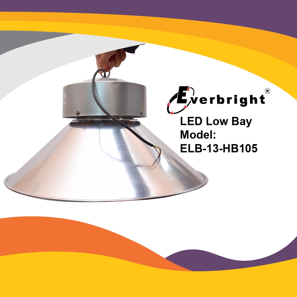 EVERBRIGT LED Low Bay Model: ELB-13-HB105 | Shopee Malaysia