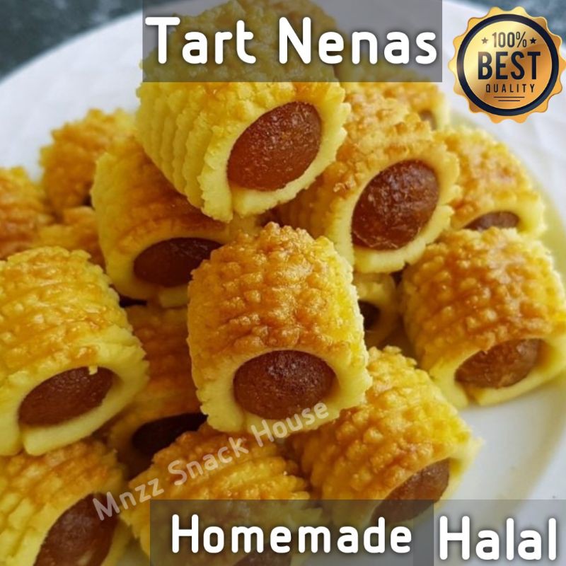 🔥 Raya Sale 🔥 - Halal - Kuih Tart Nenas Homemade Pineapple Tart ...