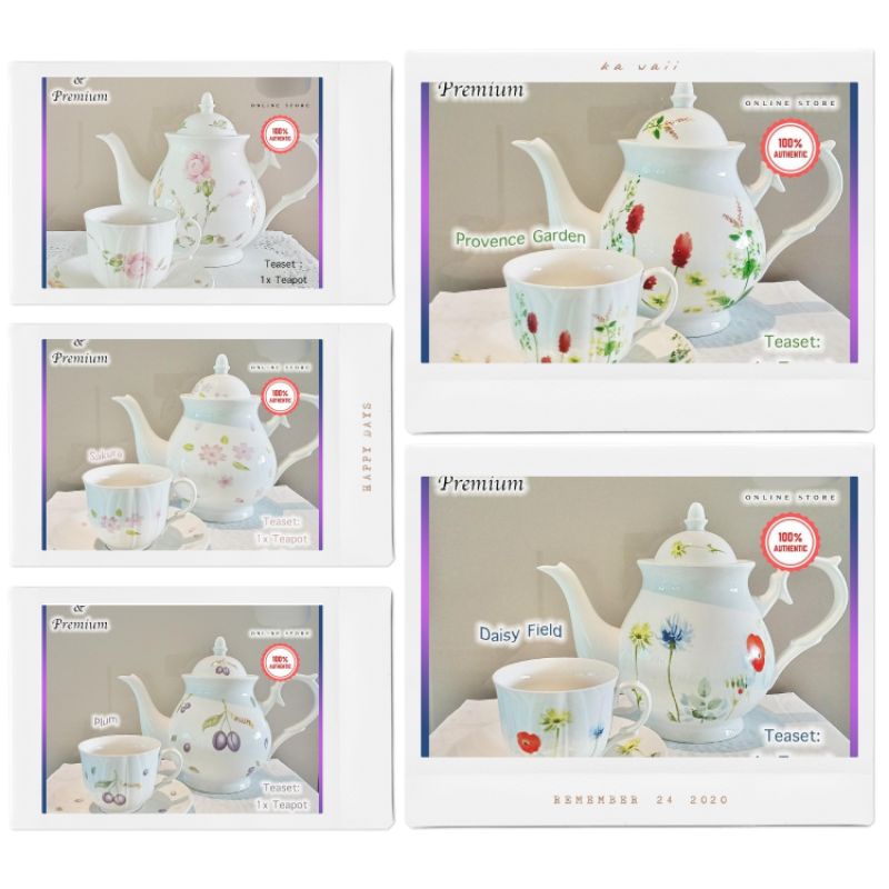 🔥BIG SALE 🔥Tea Set vintage premium 14 pcs 🔥 | Shopee Malaysia