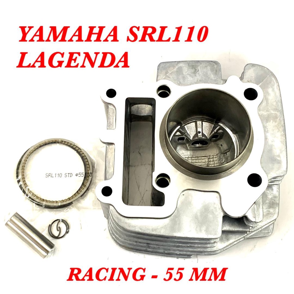 Yamaha SRL110 LAGENDA SRL 110 Racing Cylinder Block Set ( 55mm ...