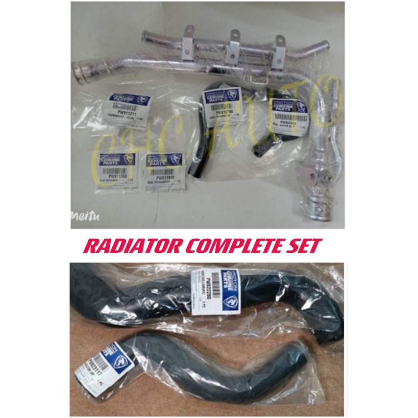 100% ORIGINAL PROTON PERSONA VVT IRIZ (TOP/BOTTOM) RADIATOR HOSE ...