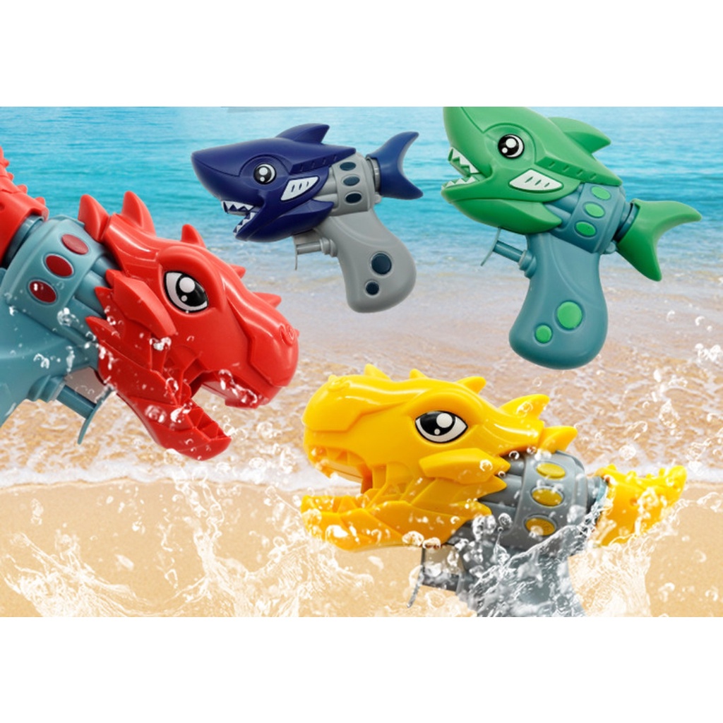 ANY T073 Water Gxn Sharks & Dino Water Toys Swimming Pool Toy Mainan ...