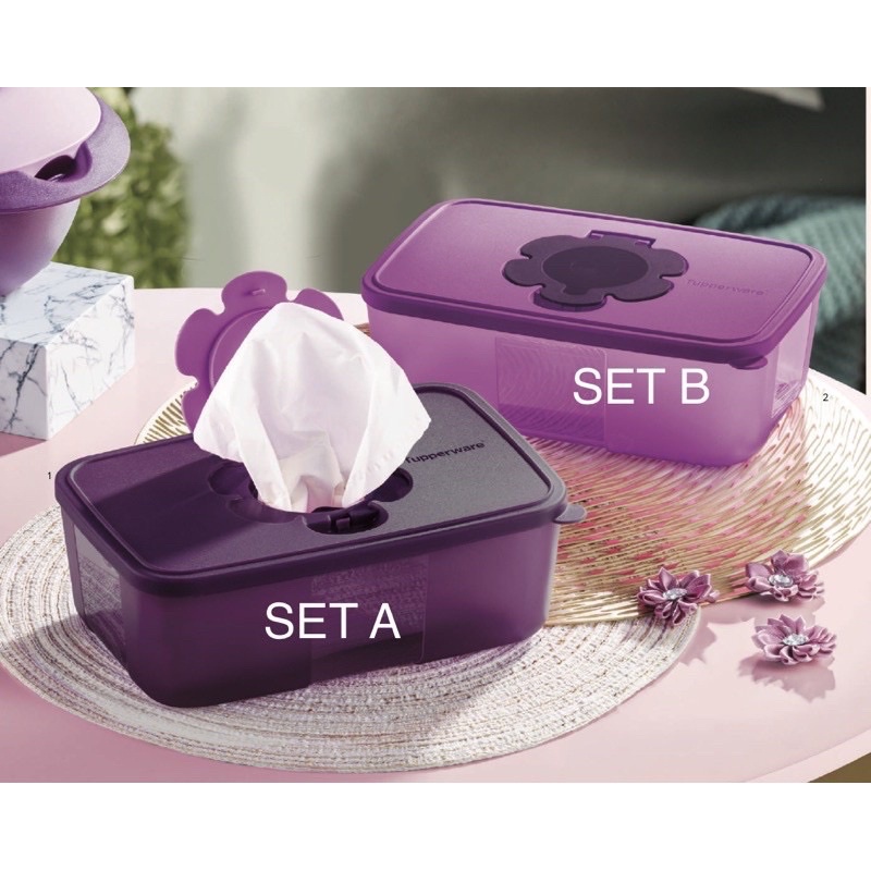 Tissue Box Tupperware | Shopee Malaysia