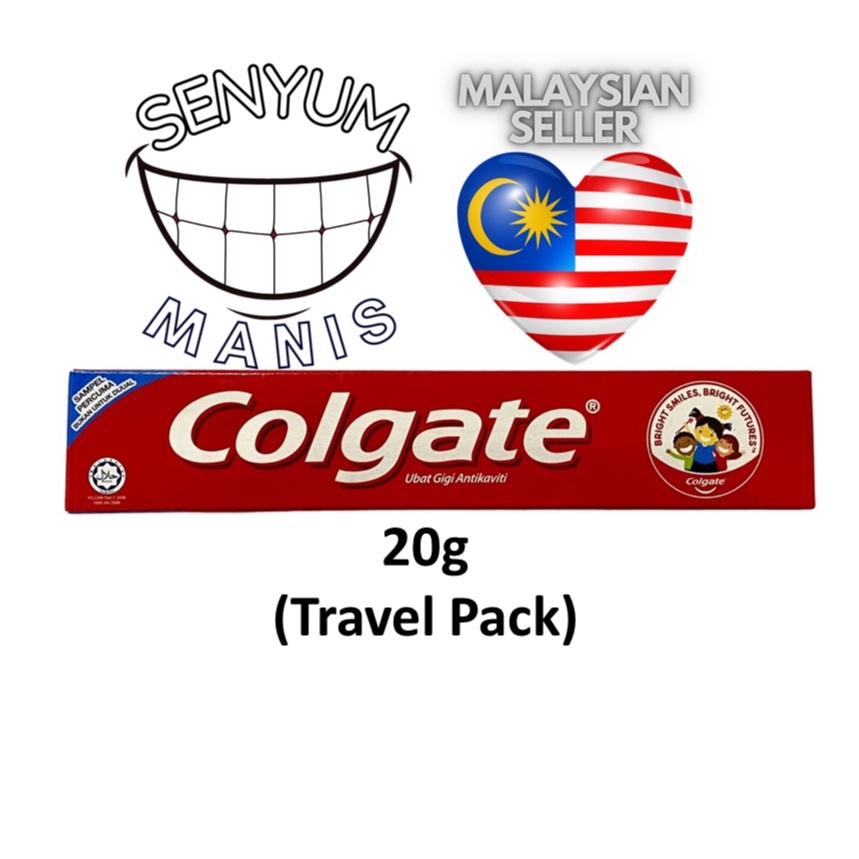 Colgate Anticavity Toothpaste (Sample) Travel Size (20g) | Shopee Malaysia
