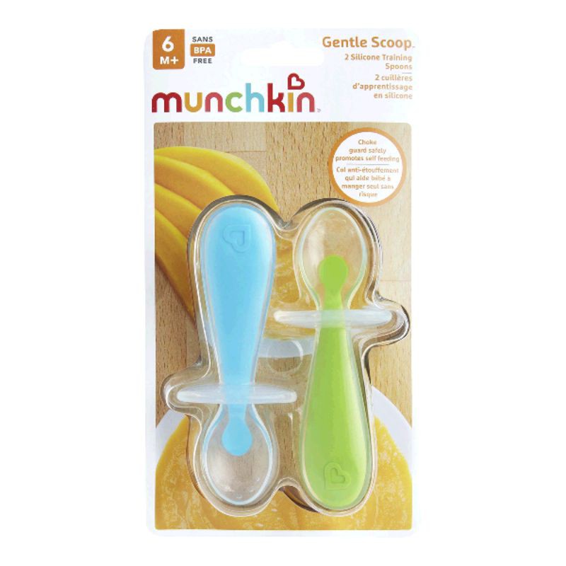 🔥CLEARANCE🔥Munchkin Gentle Scoop™ Silicone Training Spoons, 1 Set👶🥄🍴 ...